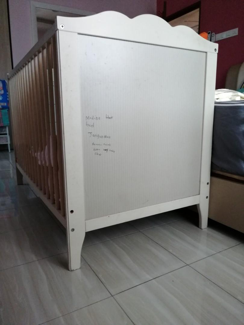Used IKEA baby cot, Babies & Kids, Baby Nursery & Kids Furniture, Cots ...