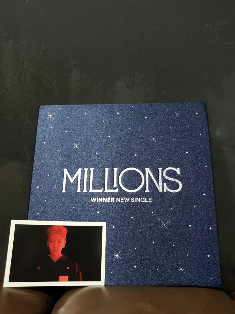 WINNER New Single "Millions" (Blue Ver), Hobbies & Toys, Memorabilia ...