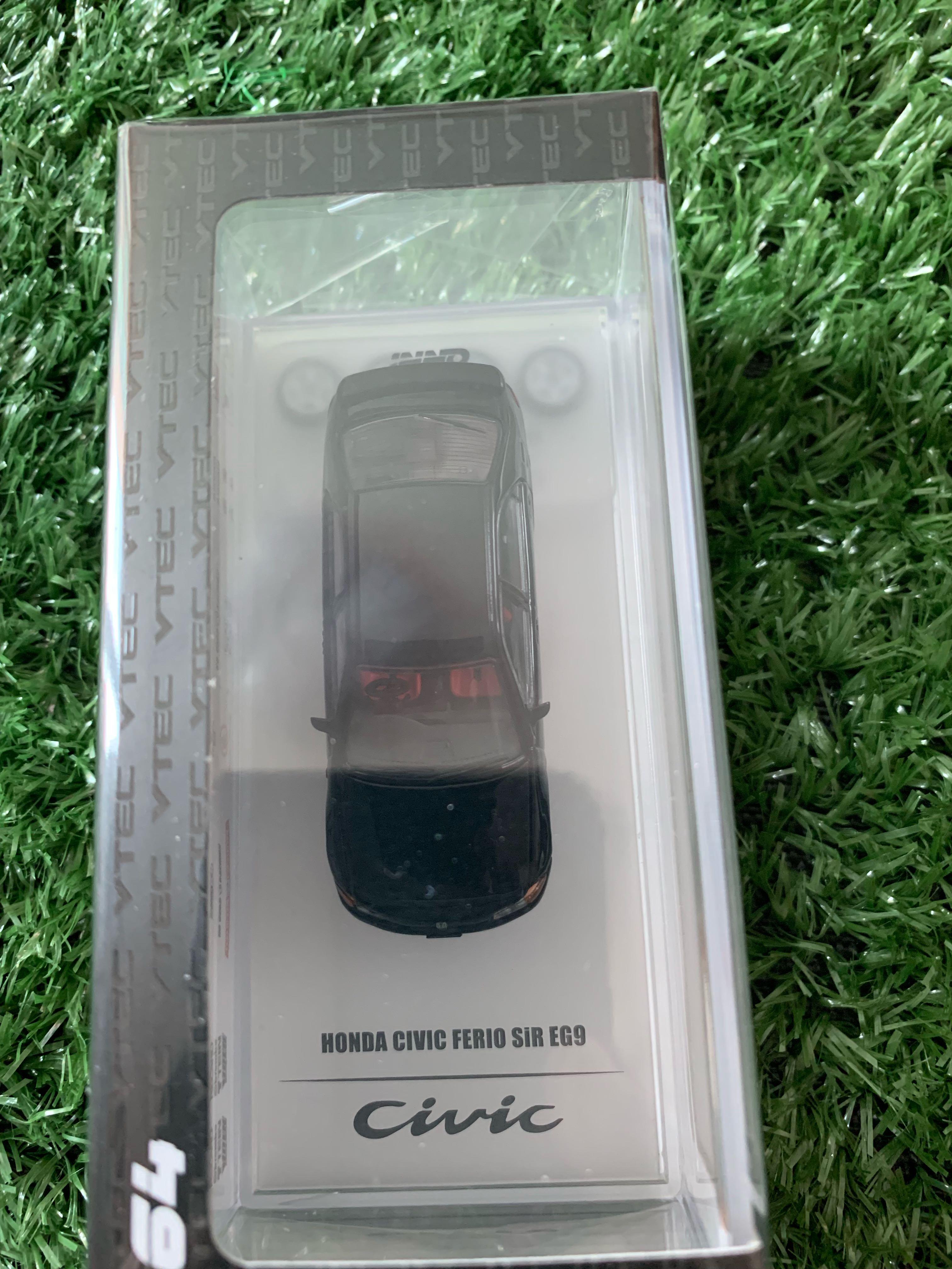 1:64 Honda Civic Ferio SiR EG9 - Black 1992, Hobbies & Toys, Toys ...