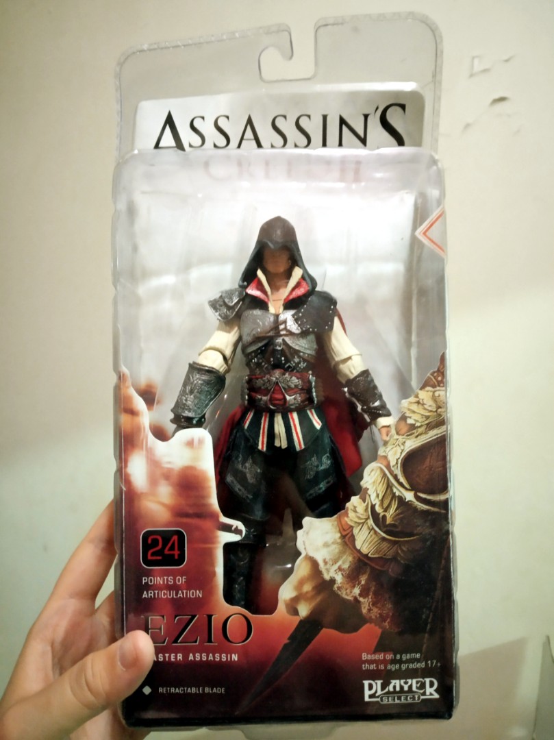 Assassin Creed II 模型 人型公仔 刺客教條 Ezio 白 Action Figure NECA 手辦 人偶, 興趣及遊戲 ...