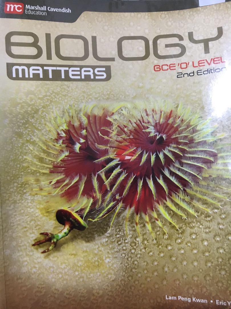 Biology Matters Marshall Cavendish Textbook Olvl, Hobbies & Toys, Books ...