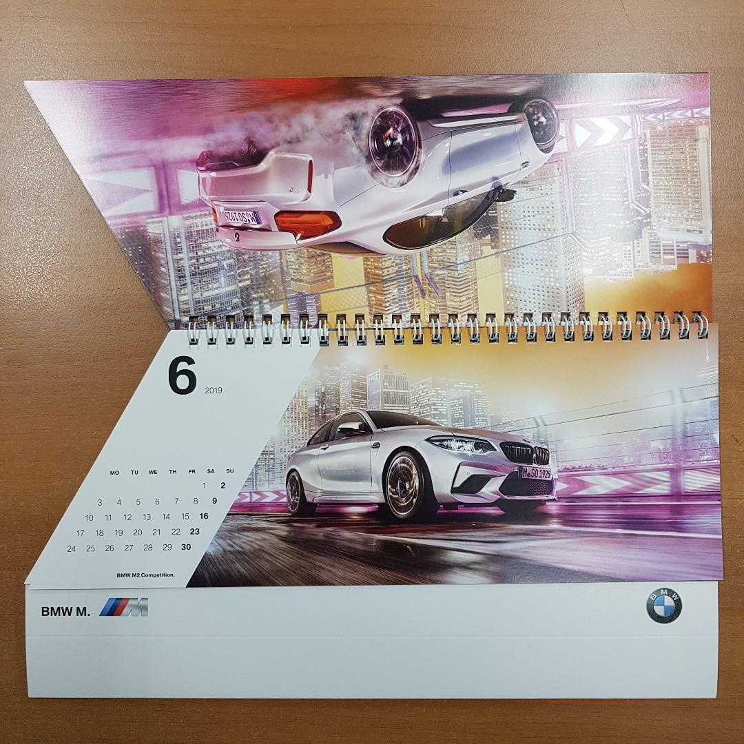 BMW M Desk Calendar 2019, Hobbies & Toys, Stationery & Craft ...