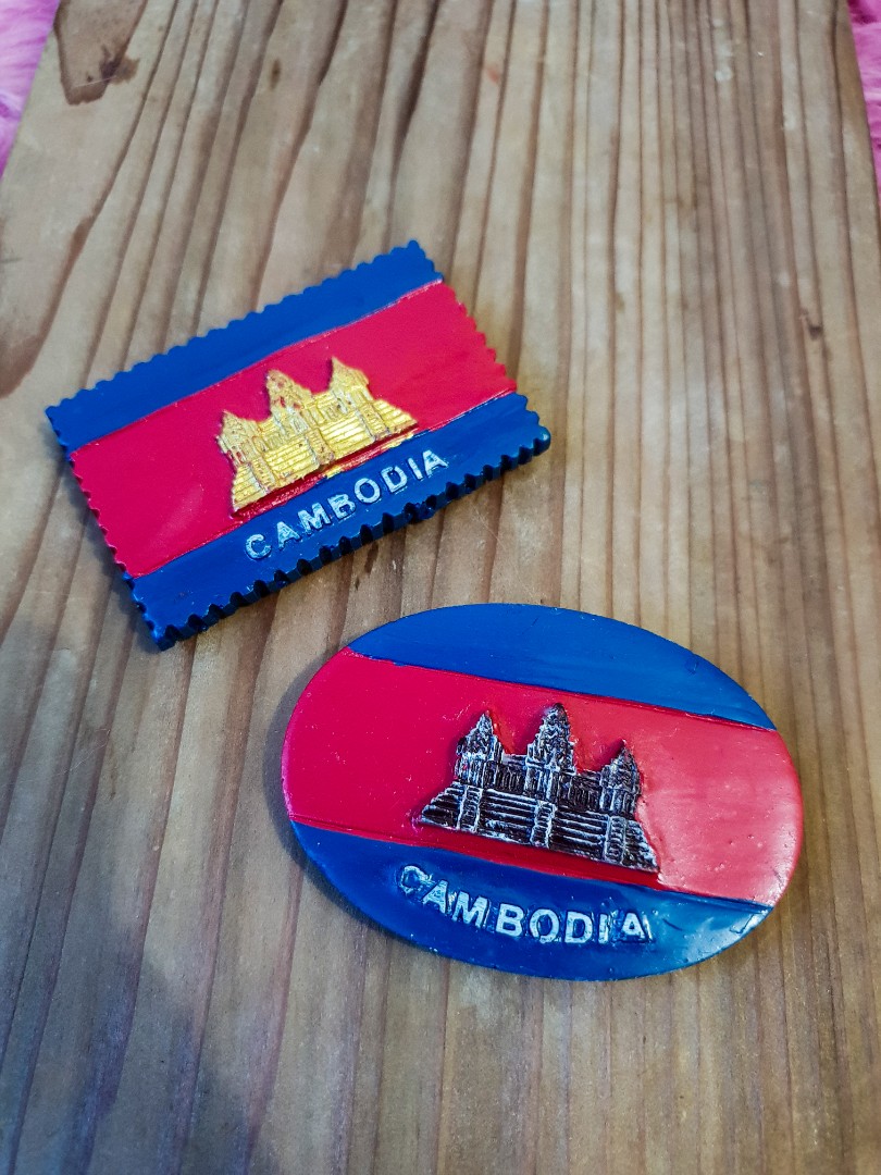 Cambodia ref magnets, Hobbies & Toys, Stationary & Craft, Handmade ...