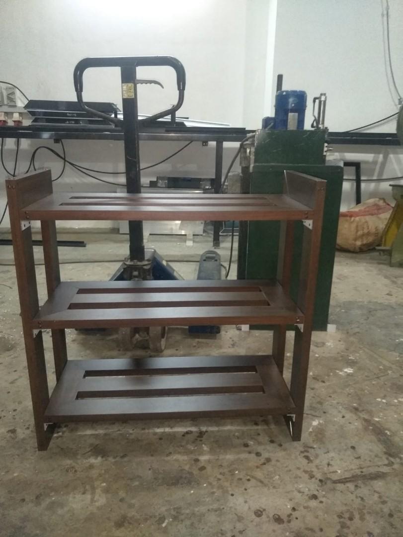 Direct factory shoe rack and shelving racks, Furniture & Home Living ...