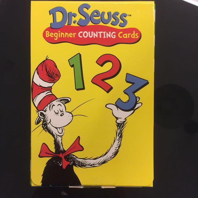 Dr Seuss's Beginner Counting Cards, Hobbies & Toys, Books & Magazines ...