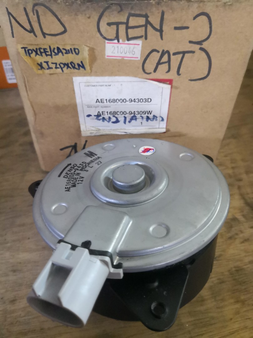 Fan Motor GEN-2 ND(AUTO) ori Denso, Auto Accessories on Carousell