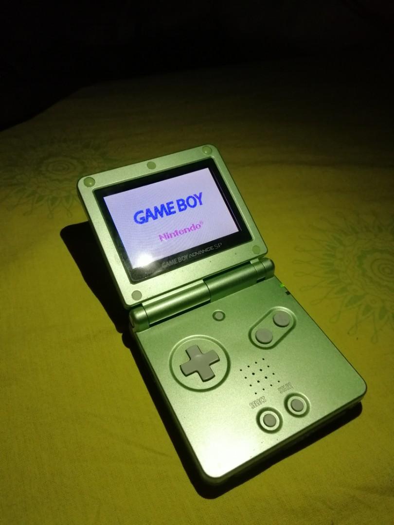 Gameboy Advance SP Green, Video Gaming, Video Game Consoles, Others on ...