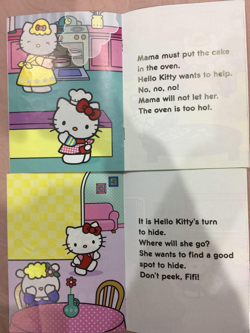 Hello kitty SIGHT WORDS reading program - 12 books, Hobbies & Toys ...