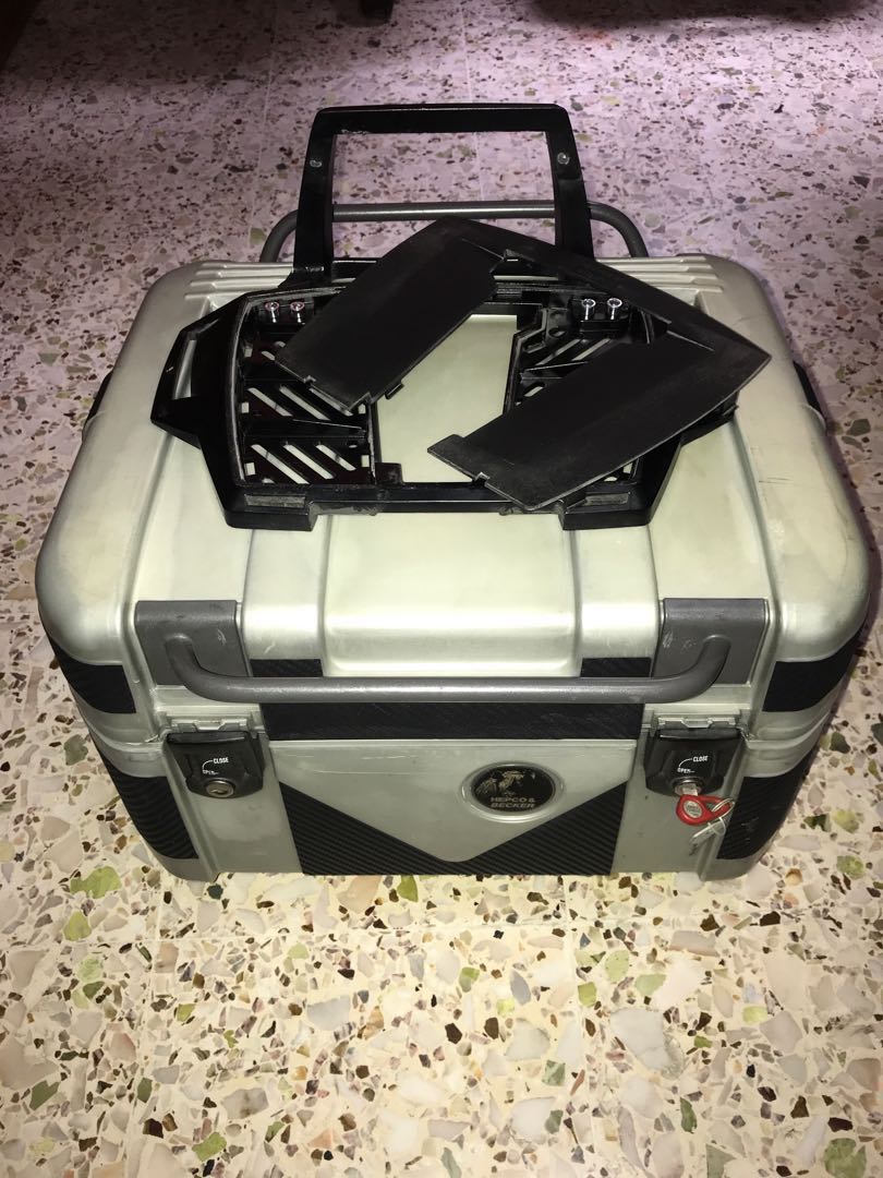 Hepco & Becker H&B Gobi 42L top Box With universal baseplate (PRICE ...