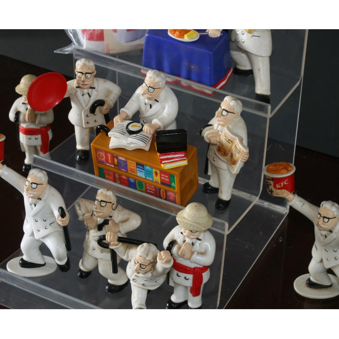 KFC Col Sanders figures collection, Vintage & Collectibles, Vintage ...