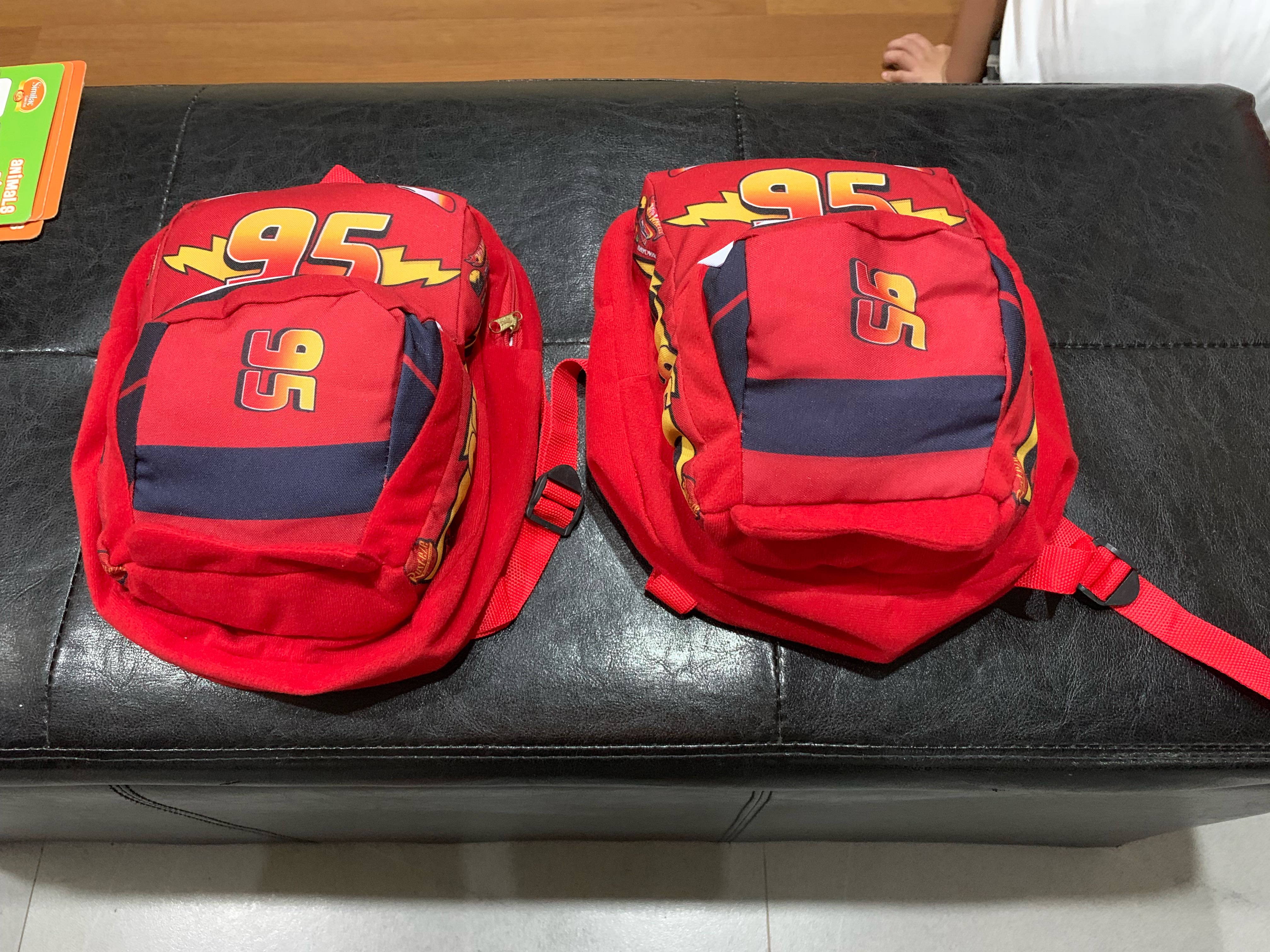 Lightning McQueen Toddler backpack, Babies & Kids, Infant Playtime on ...