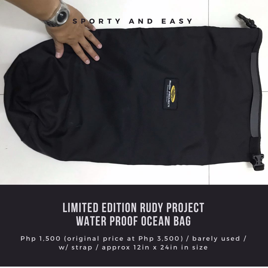 Limited Edition Rudy Project Water-proof Ocean Bag, Men's Fashion, Bags ...