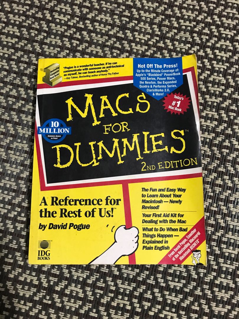 Macs For Dummies, Hobbies & Toys, Books & Magazines, Children's Books ...