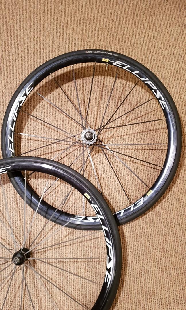 Mavic Ellipse track / fixie wheelset, Sports Equipment, Bicycles ...