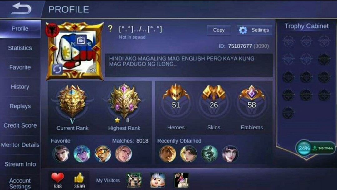 Mobile legends, Toys & Games, Video Gaming, Others on Carousell