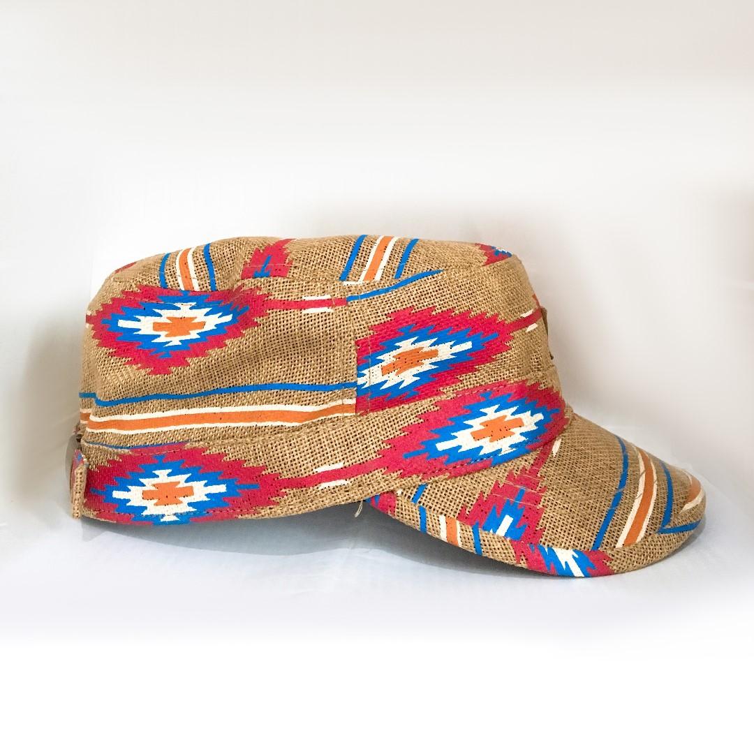 Obey Cadet Cap Tribal Design (Topi Kadet Grafis Tribal), Fesyen Pria ...