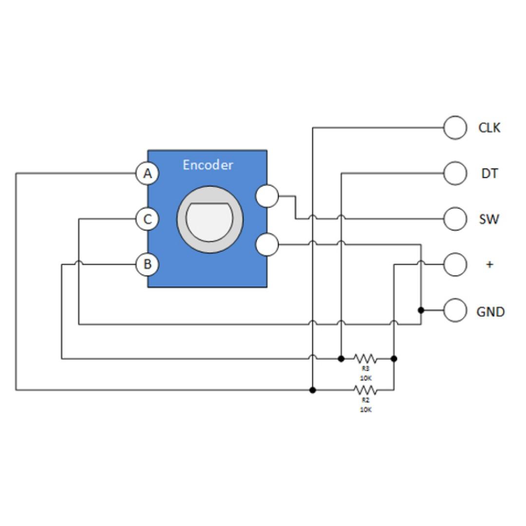 Rotary Encoder With Push Button Switch Module Electronics Others On