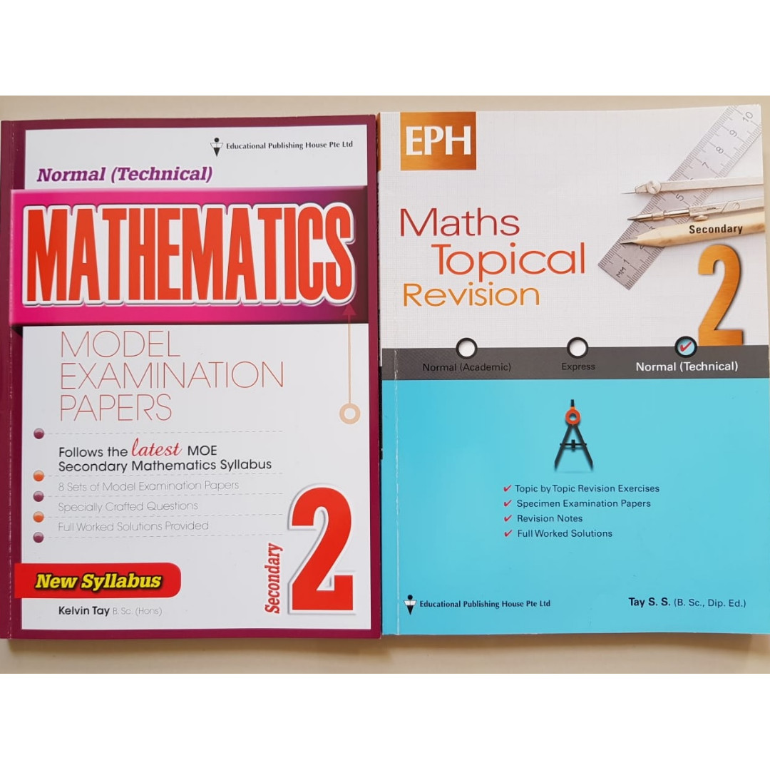 Secondary 2 NT Maths Assessment books (price for 2), Hobbies & Toys ...