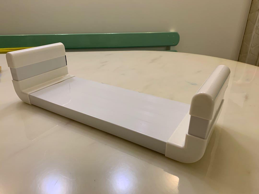 Solid plastic rack, using 3M double sided tape., Furniture & Home ...