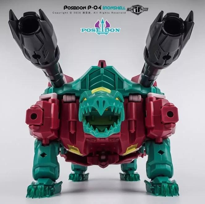 (Preorder) Turtler Snaptrap Seacon Trinity Force P-004 Ironshell TFC P ...