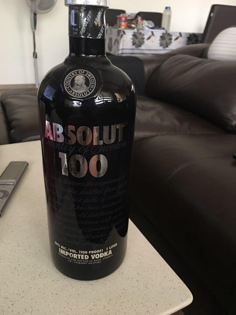 Vodka 1 Ltr, Food & Drinks, Alcoholic Beverages on Carousell