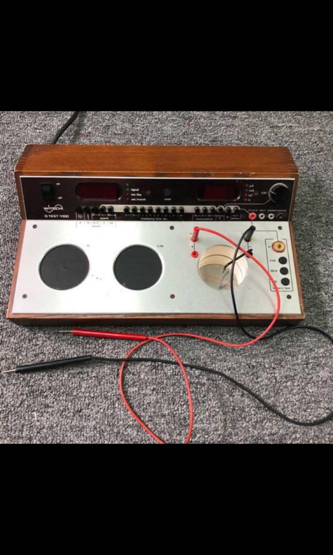 witschi q test 4100, Health & Nutrition, Health Monitors & Weighing ...