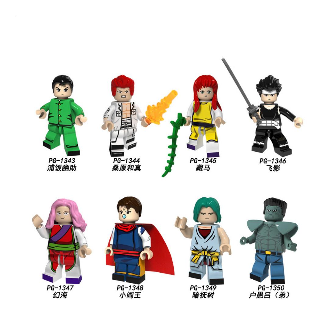 YuYu Hakusho and Neon Genesis Evangelion mini figures, Hobbies & Toys ...