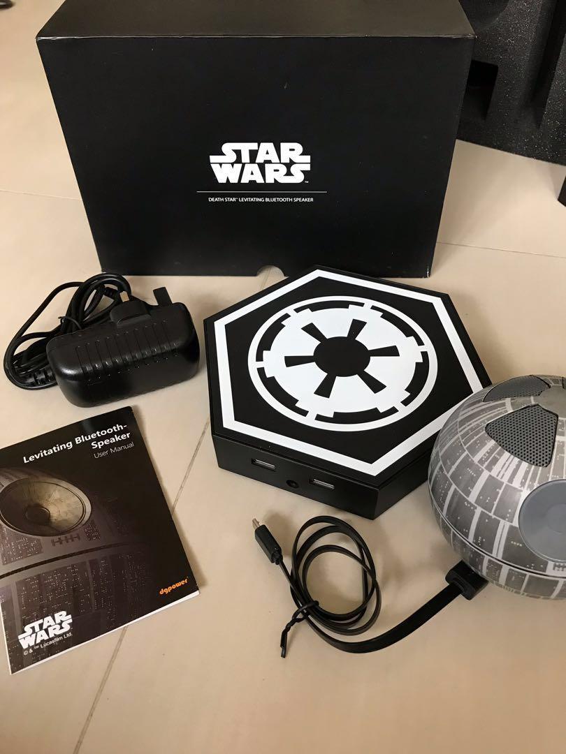 Death Star Levitating Bluetooth Speaker, Audio, Soundbars, Speakers ...