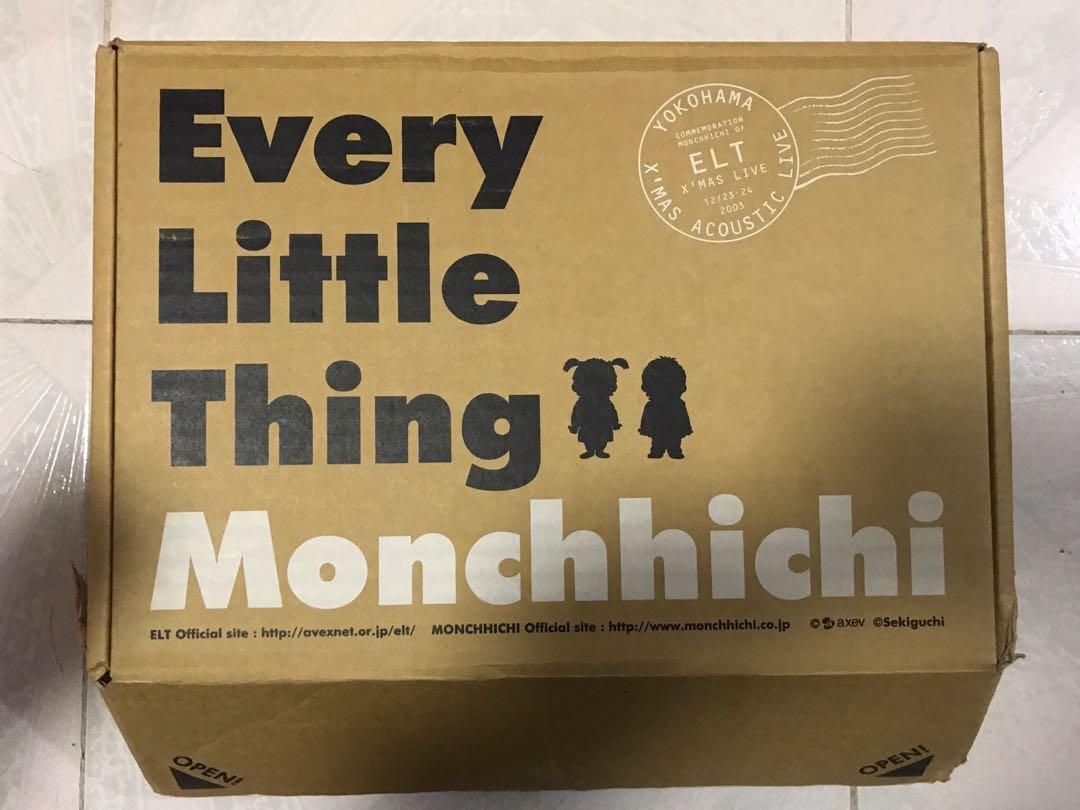 ELT Every little thing Monchhichi 限量boxset, 興趣及遊戲, 玩具 & 遊戲類 - Carousell
