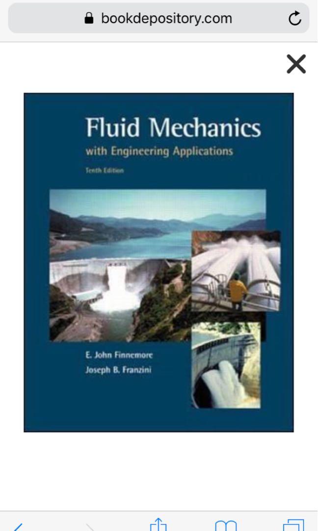 Fluid mechanics textbook, Hobbies & Toys, Books & Magazines, Textbooks on Carousell