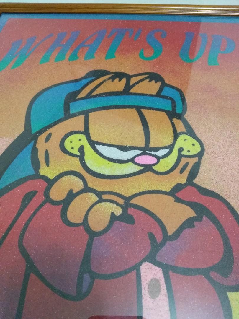 Garfield Wall Picture Painting, Hobbies & Toys, Stationery & Craft, Art ...