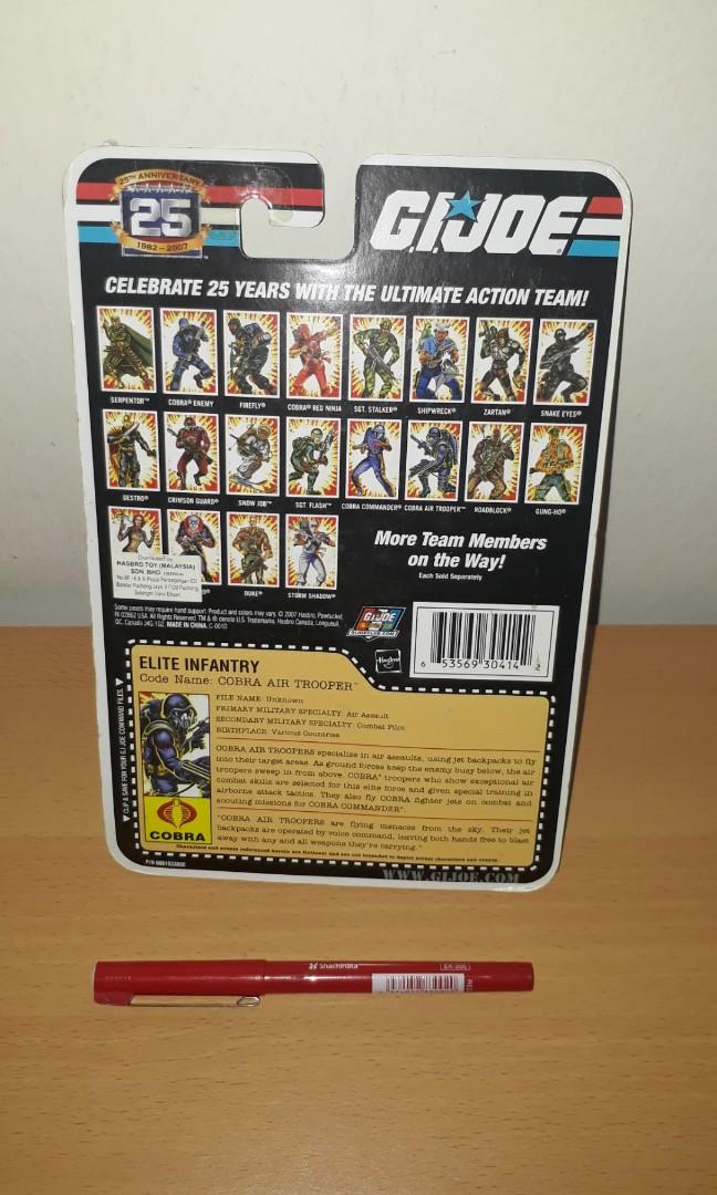 G.I Joe - Elite Infantry (Cobra Air Trooper), Hobbies & Toys ...
