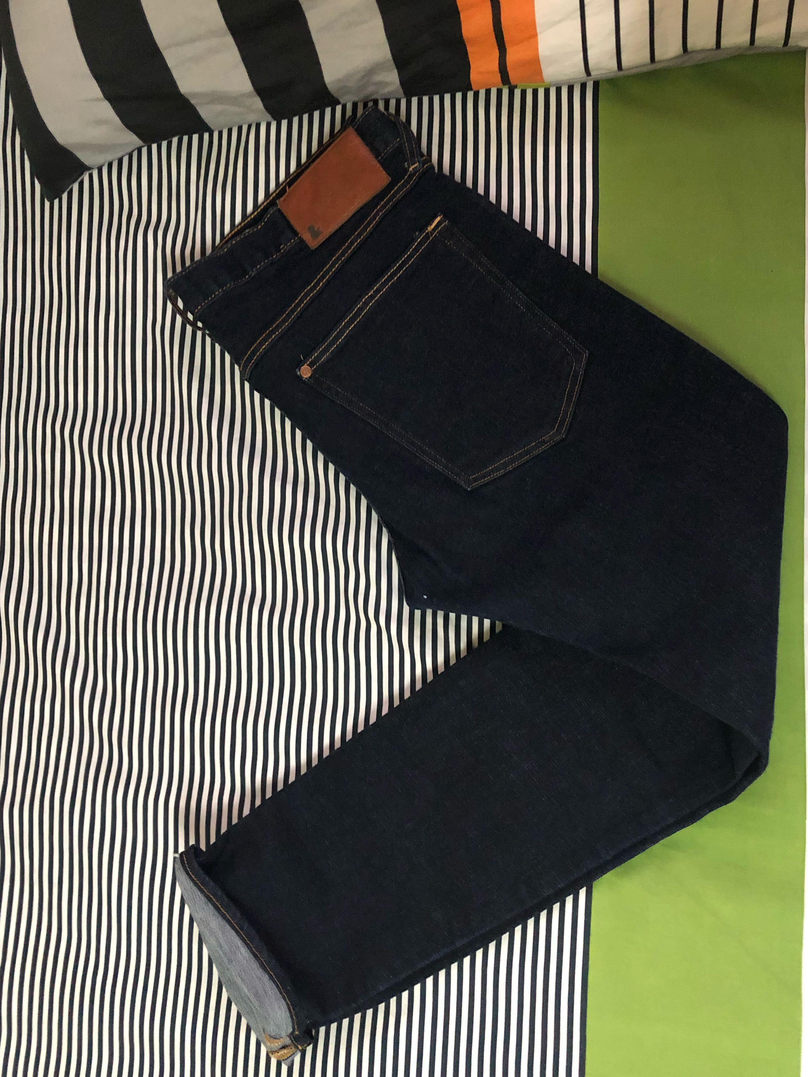 H&M Super Slim Drain/Skinny Denim pants 34”, Men's Fashion, Bottoms ...
