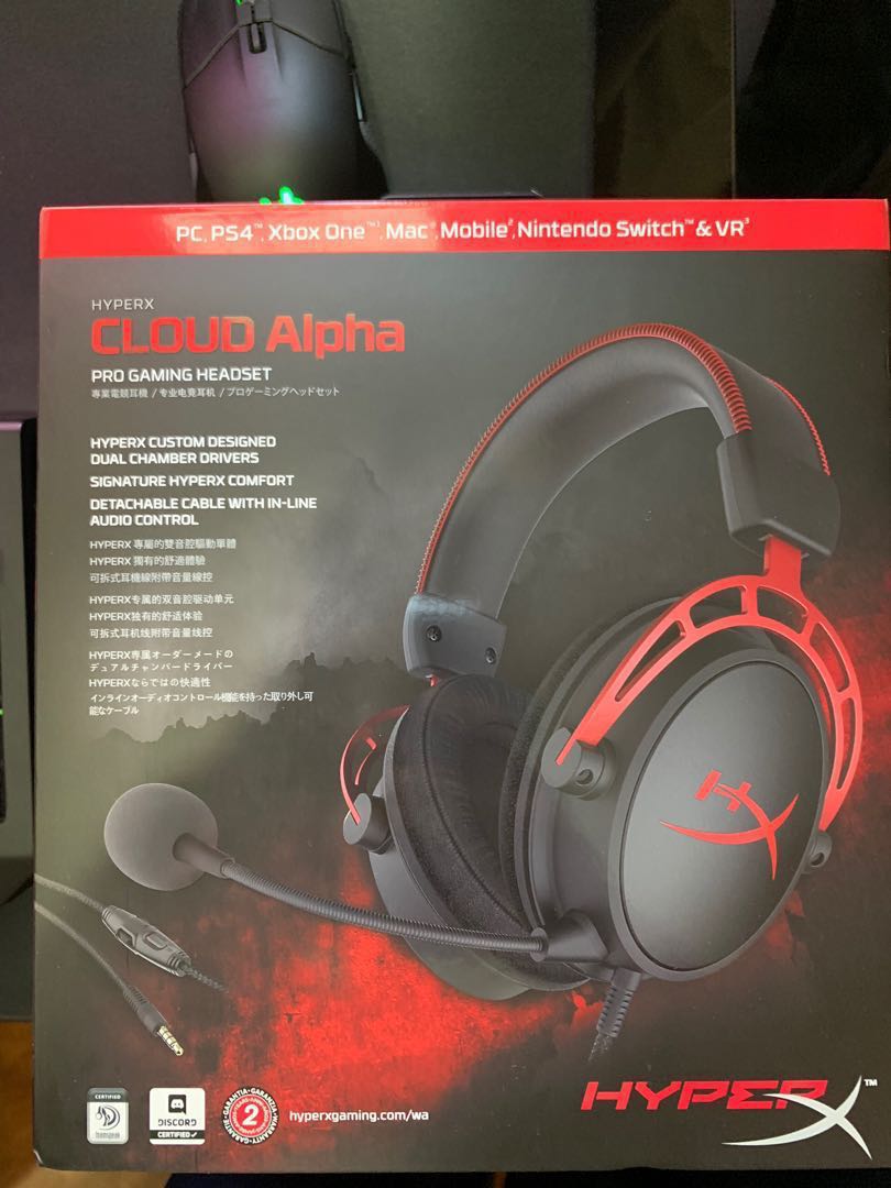 HyperX Cloud Alpha, Audio, Headphones & Headsets on Carousell