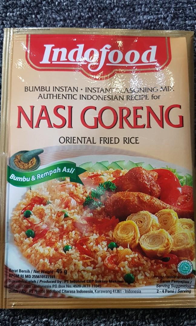 Indofood Bumbu 45g, Health & Nutrition, Health Supplements, Health Food ...