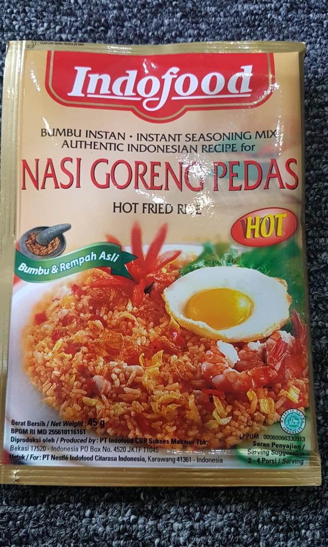 Indofood Bumbu 45g, Health & Nutrition, Health Supplements, Health Food ...