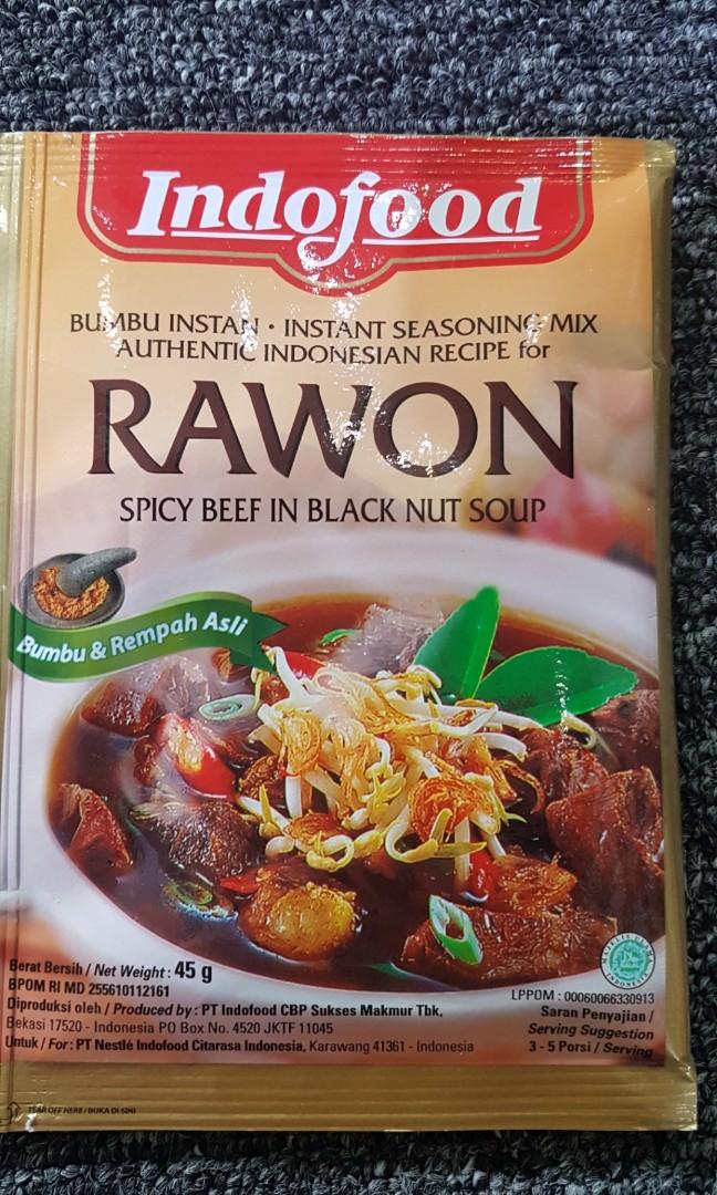 Indofood Bumbu 45g, Health & Nutrition, Health Supplements, Health Food ...