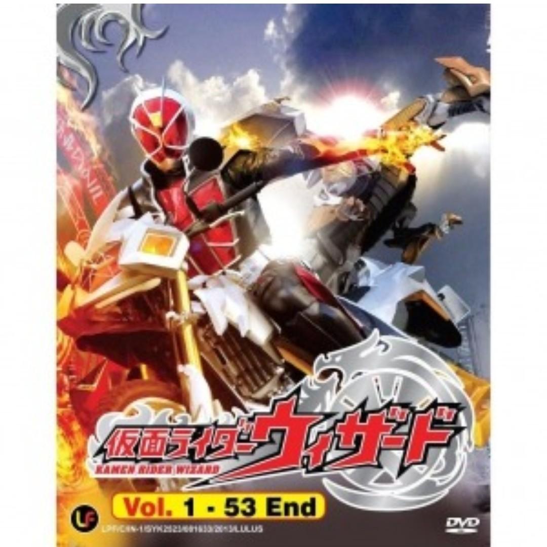 Kamen Rider Wizard Vol.1-53 End DVD, Hobbies & Toys, Music & Media, CDs ...