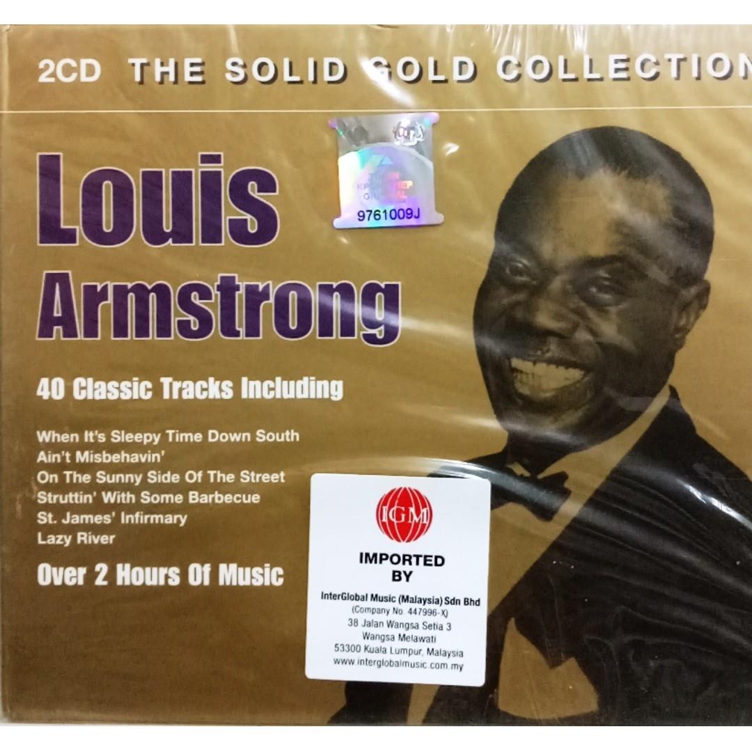 Louis Armstrong The Solid Gold Collection 2CD (Imported), Hobbies ...