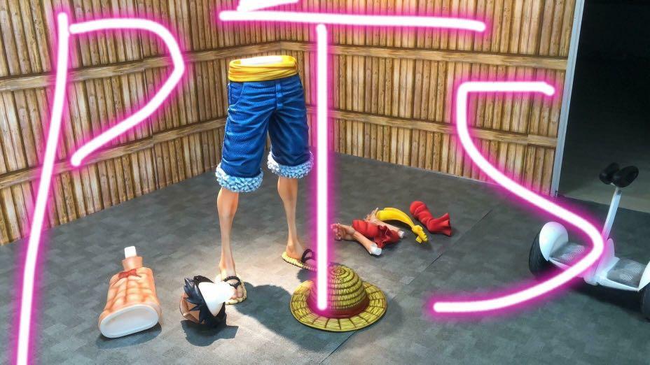 Luffy PTS Life size 1:1, Hobbies & Toys, Toys & Games on Carousell