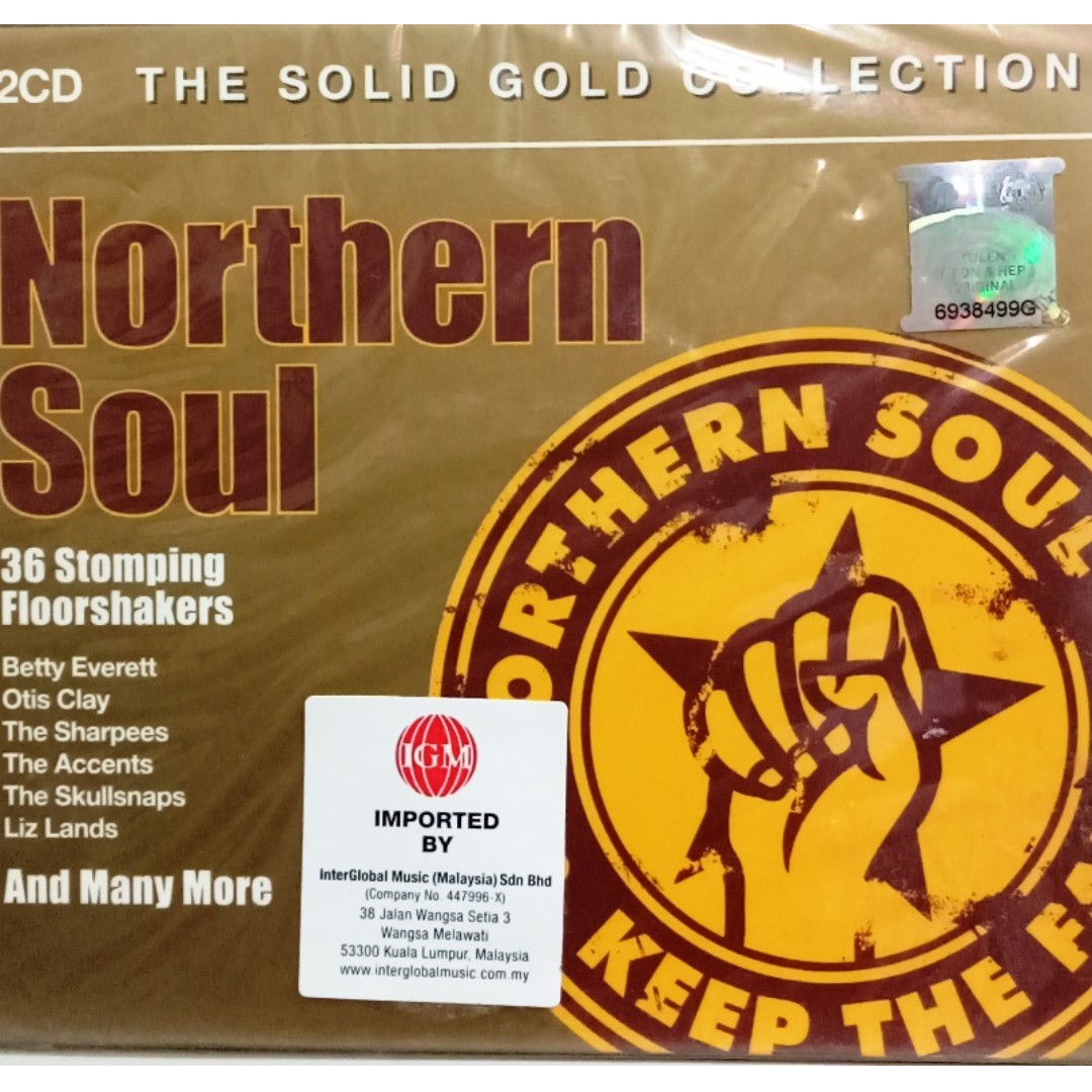 Northern Soul The Solid Gold Collection 2CD (Imported), Hobbies & Toys ...