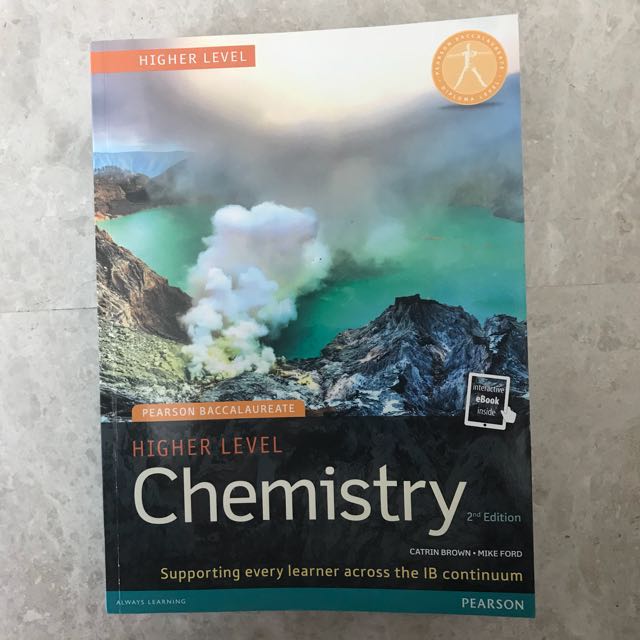 Pearson IB HL Chemistry Textbook, Hobbies & Toys, Books & Magazines ...