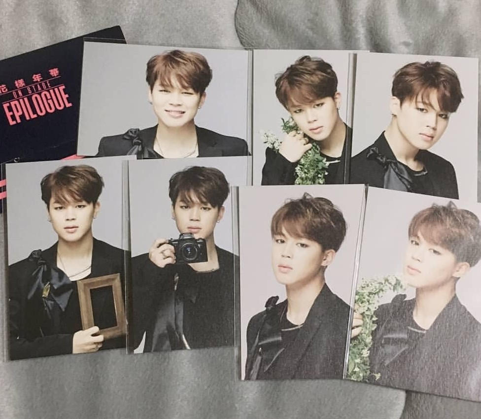 (PO) BTS Jimin Epilogue photocard set, Hobbies & Toys, Memorabilia ...