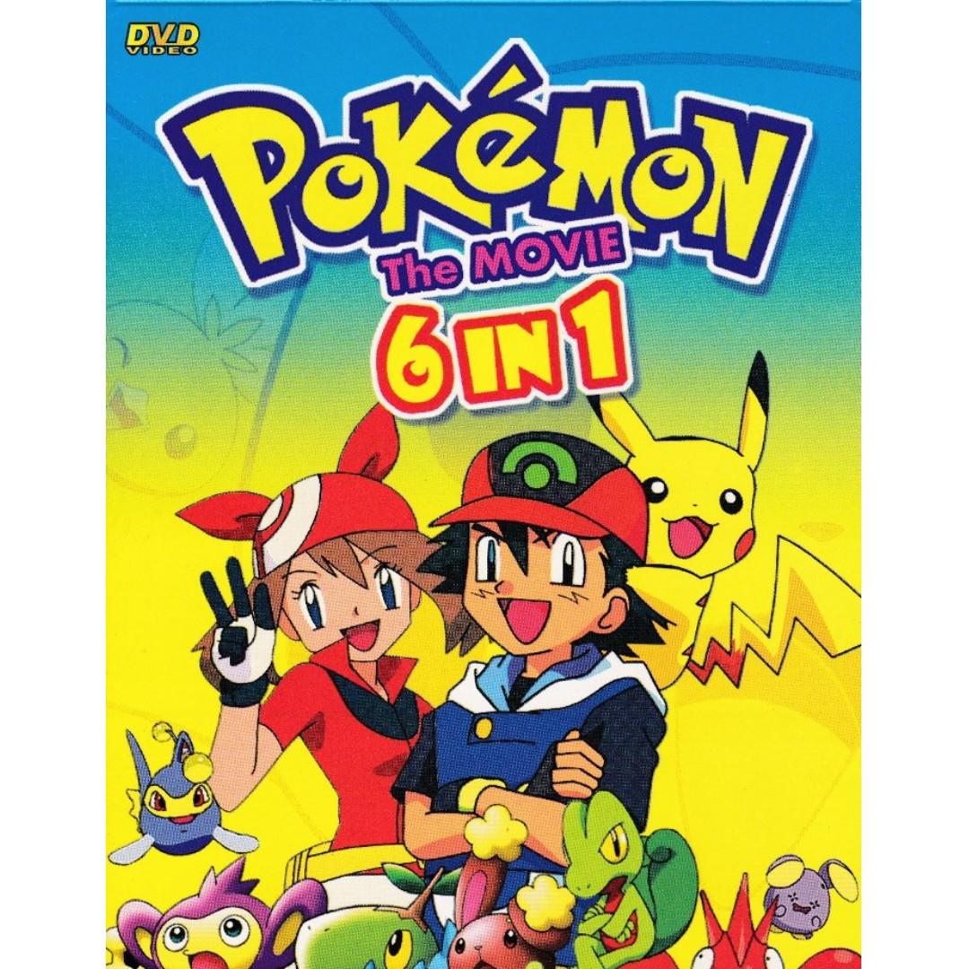 Pokemon The Movie 6 In 1 Anime DVD, Hobbies & Toys, Music & Media, CDs ...