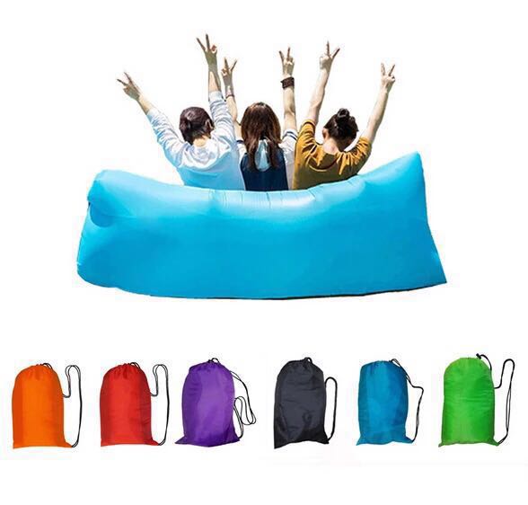 Red inflatable Sofa, Travel, Travel Essentials, Outdoor & Camping on ...