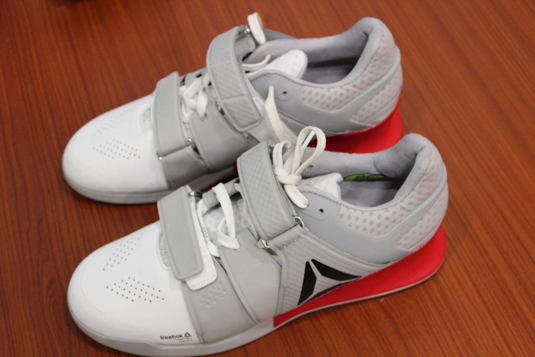 Reebok Legacy Lifter Powerlifting squat shoes sepatu squat, Olah Raga ...