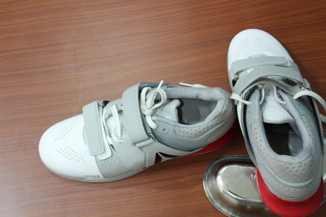 Reebok Legacy Lifter Powerlifting squat shoes sepatu squat, Olah Raga ...