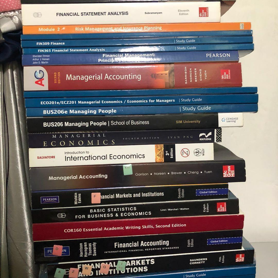University books for sale: mcgraw hill suss unisim wiley pearson law ...
