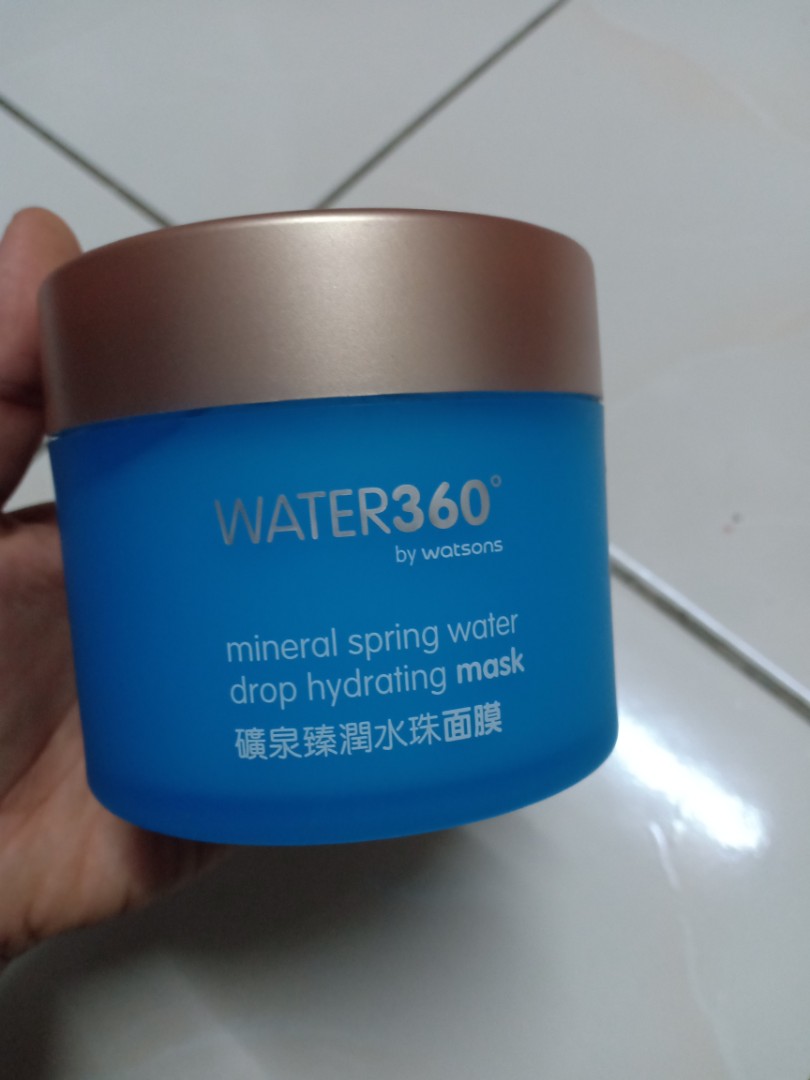 Water360 Mineral Spring Water Drop Hydrating Mask, Beauty & Personal ... Water360 Mineral Spring Water Drop Hydrating Mask, Beauty & Personal ...