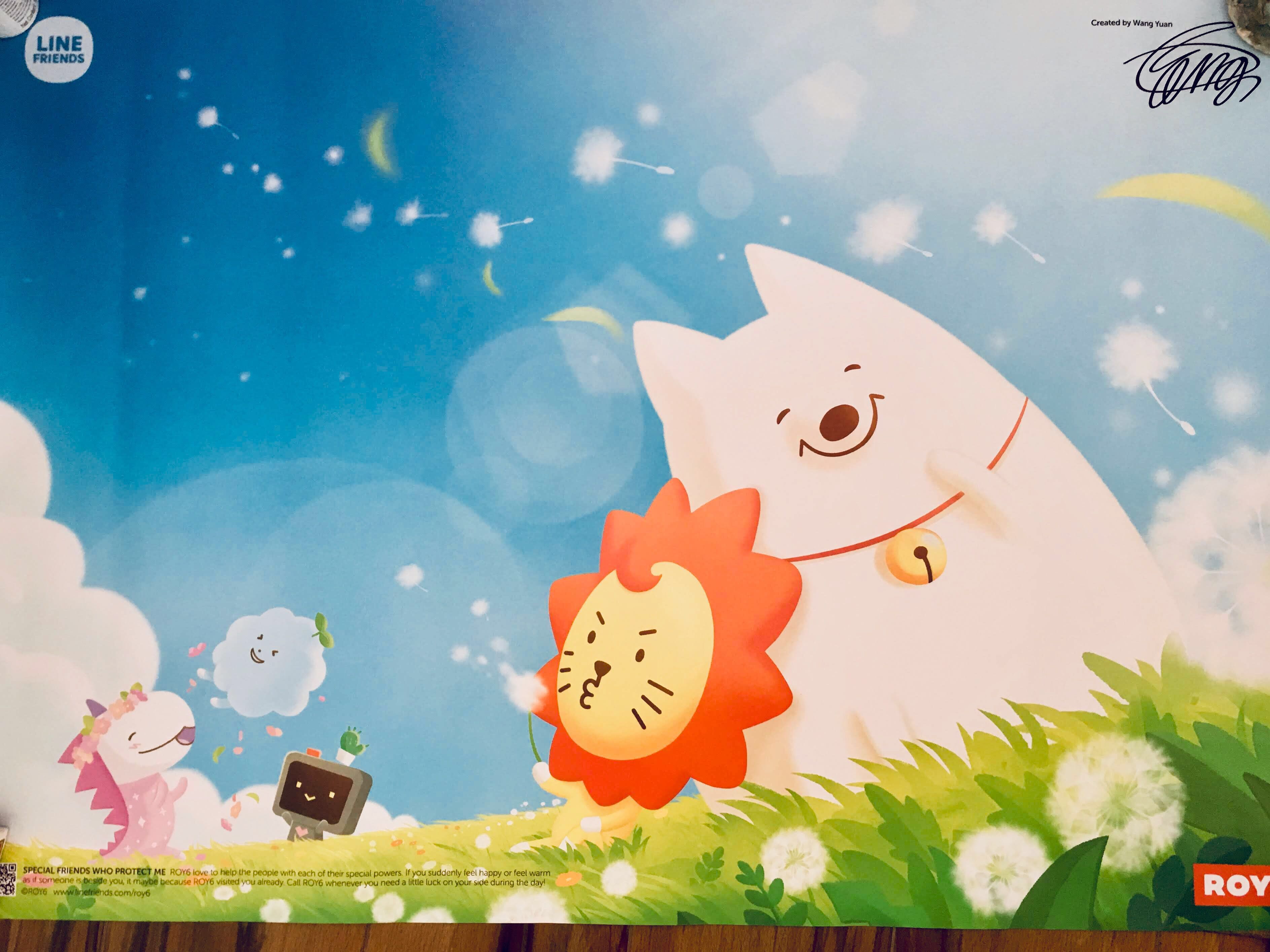 王源 Roy6 Poster - LINE, Hobbies & Toys, Stationery & Craft, Stationery ...